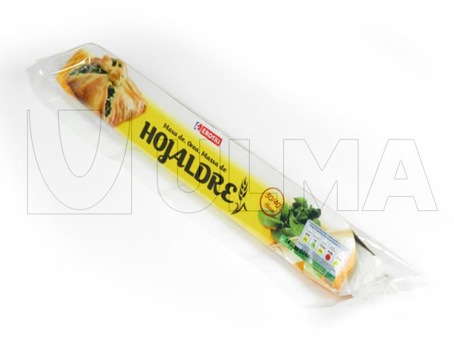 Упаковка слоеного теста на флоупаке — ULMA Packaging